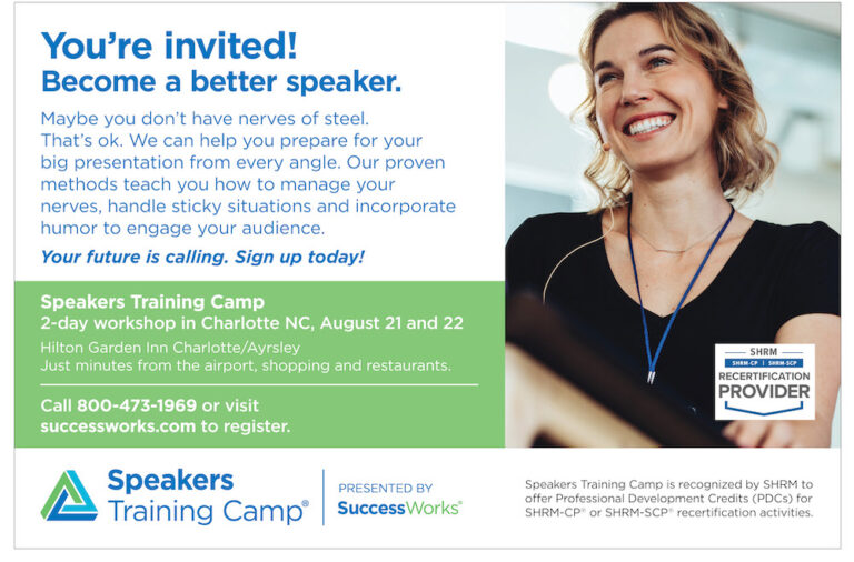 Speakers Training Camp - HRProfessionalsMagazine