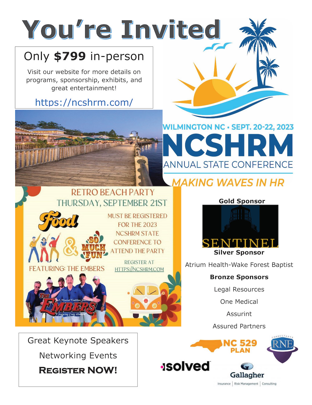 2023 NC SHRM Conference in Wilmington Beach September 20-22 ...