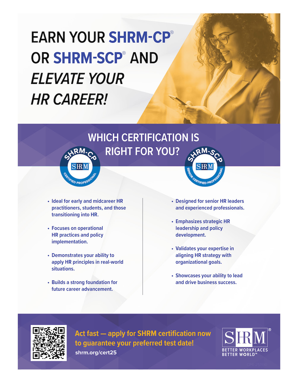 Earn Your SHRM-CP or SHRM-SCP - HRProfessionalsMagazine