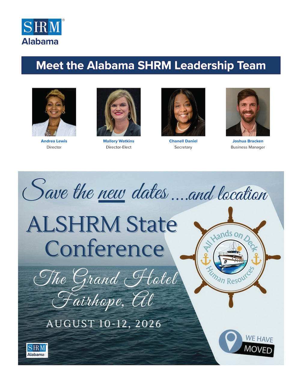 SHRM Alabama Conference in Fairhope, August 10-12 - HRProfessionalsMagazine